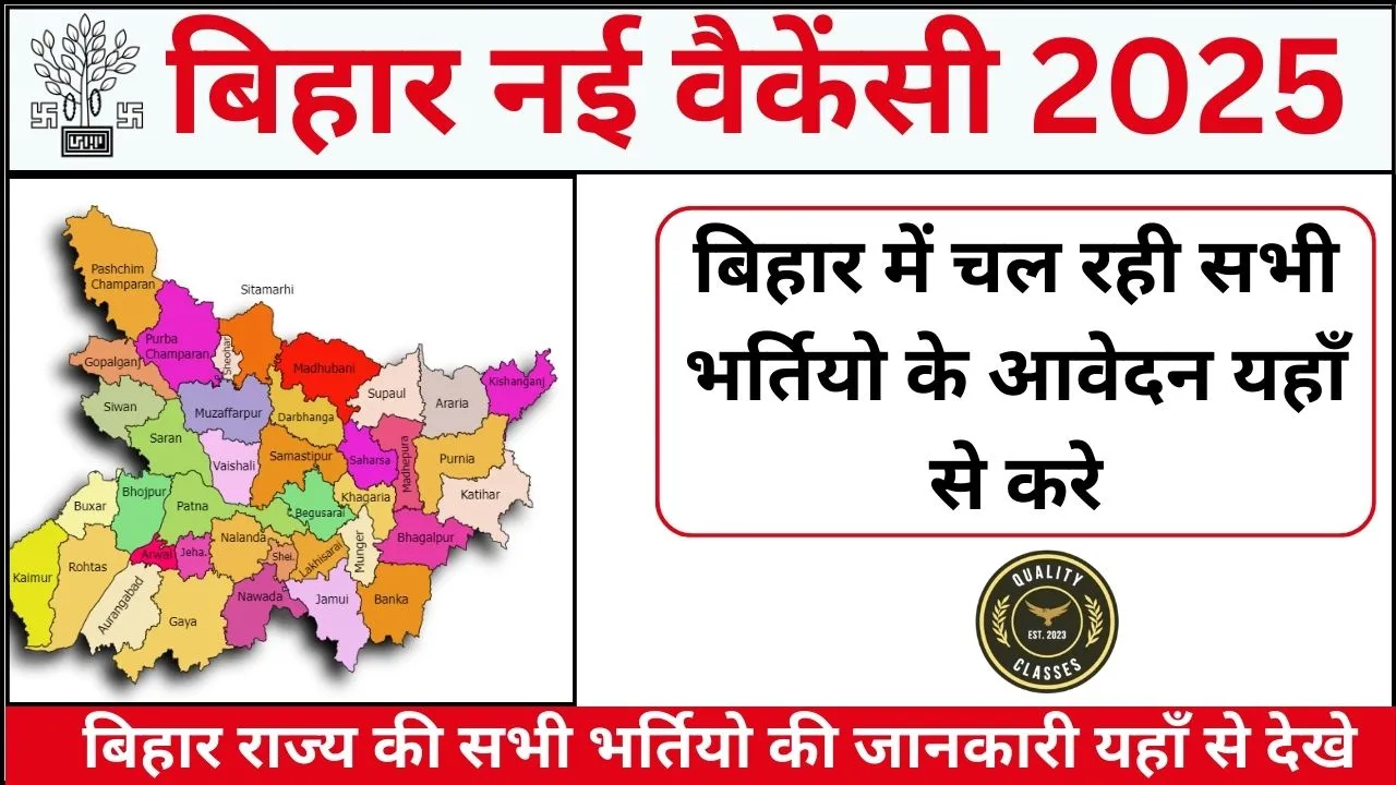 Bihar Government Jobs 2025 (ऑनलाइन & ऑफलाइन), बिहार सीएचओ भर्ती ...
